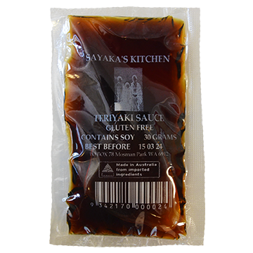 Sayakas Kitchen Teriyaki Sauce Sachet 30g – Sayaka's Kitchen